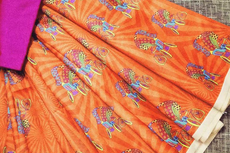 Tashi Threads For Quirky Saree Prints | LBB, Chennai