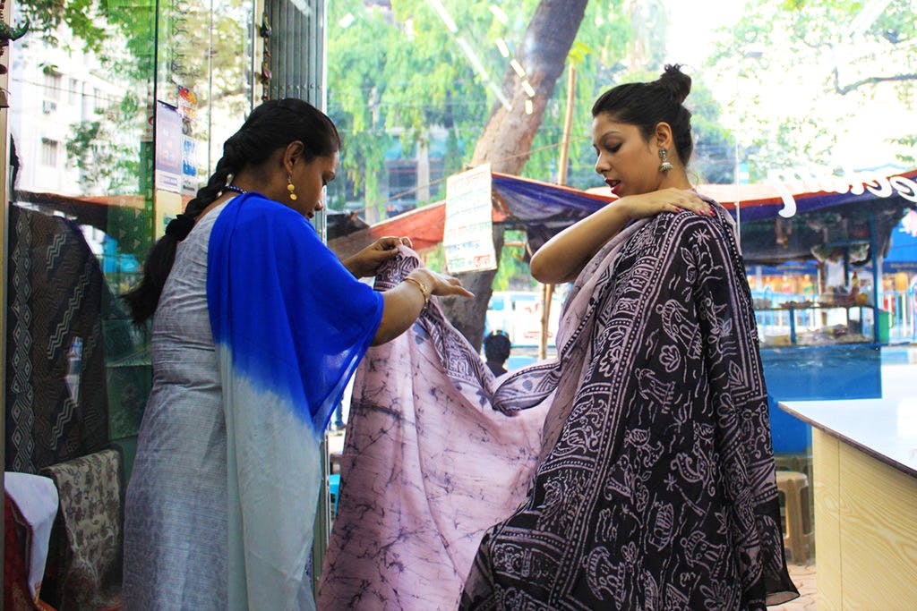 Preetam Boutique Has Unique Hand Batik Saris | LBB, Kolkata