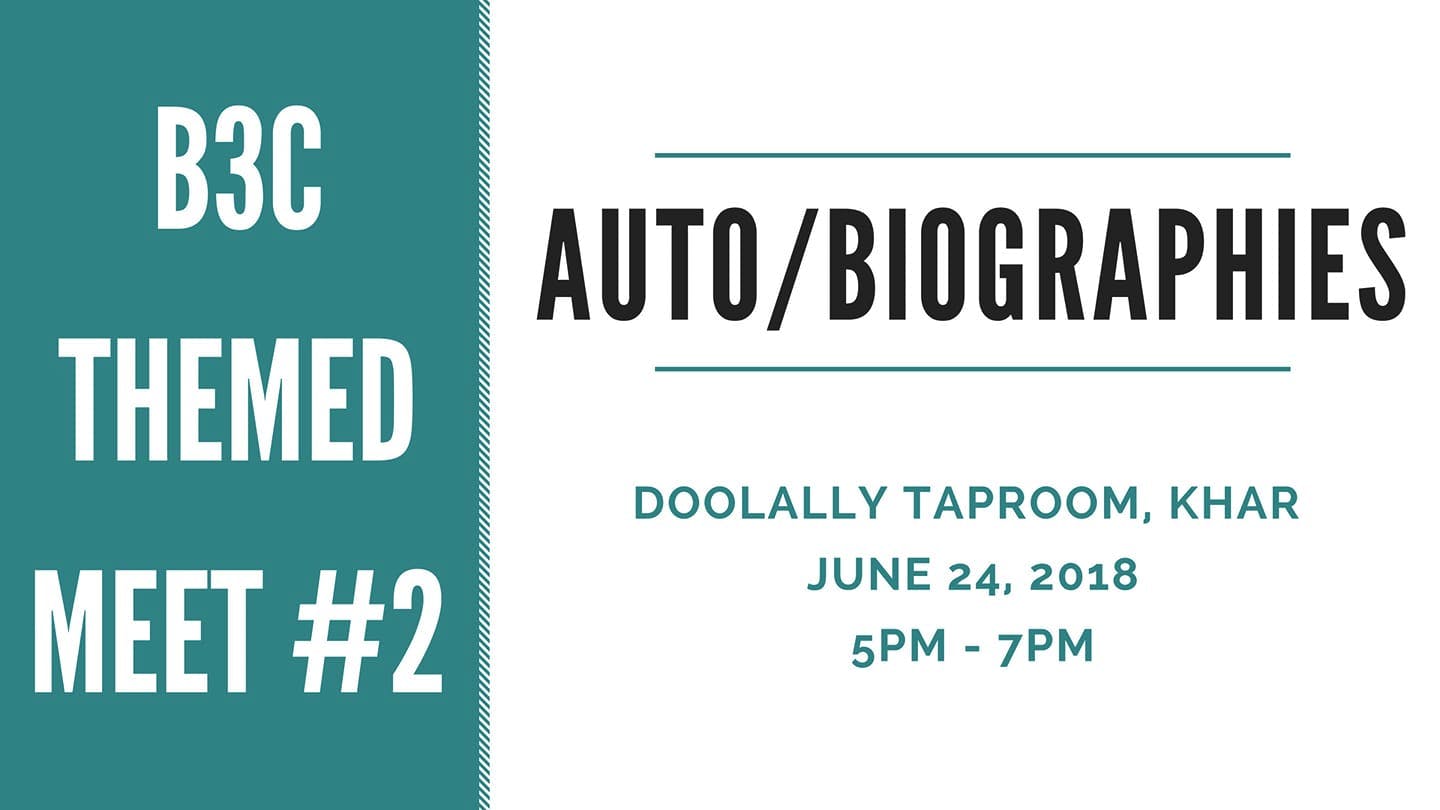 B3C - Themed Meet #2 - Auto/Biographies | LBB