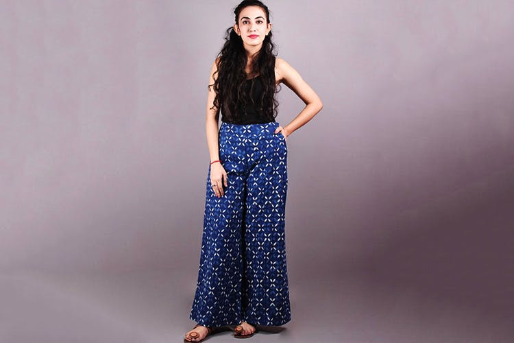 We're Loving InduBindu's Indigo-Inspired Palazzos & Block Printed ...