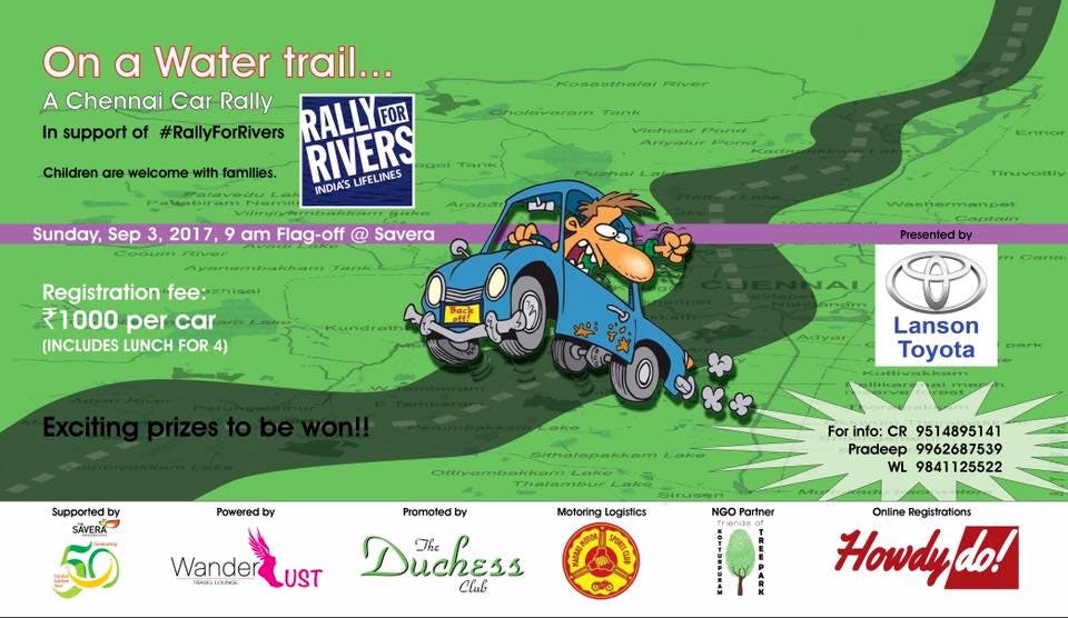 On A WATER TRAIL - A Chennai Car Rally | LBB