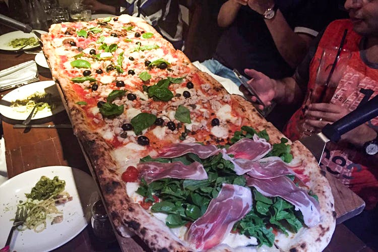 Dig Into A 40-Inch Large Pizza At Gustoso Mumbai | LBB, Mumbai