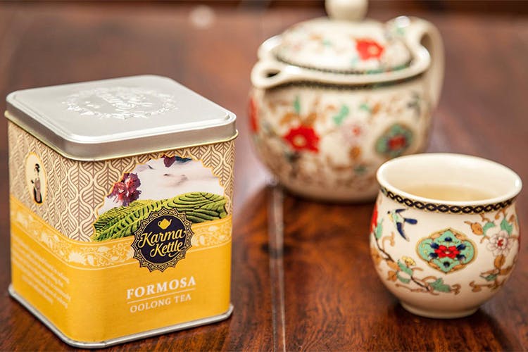 Shop Gourmet Teas Ad Herbal Tea From Karma Kettle | LBB