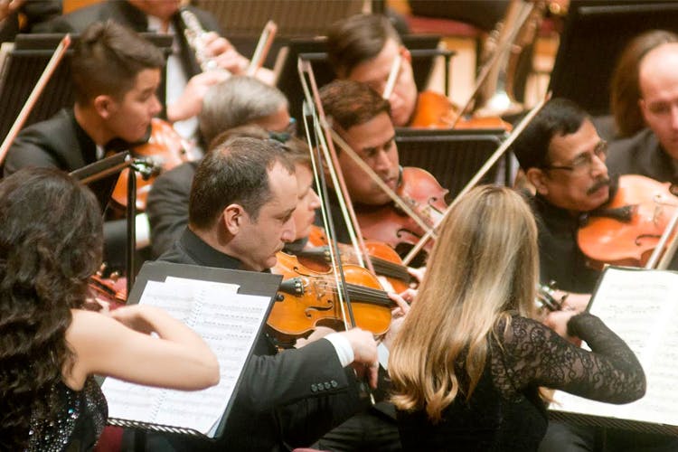 Sir Karl Jenkins with the Symphony Orchestra of India at the NCPA | LBB